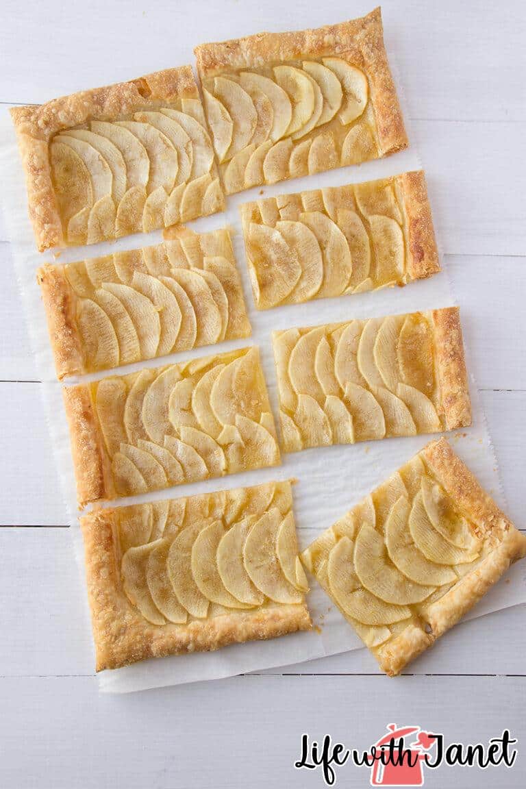 EASY PUFF PASTRY APPLE TART