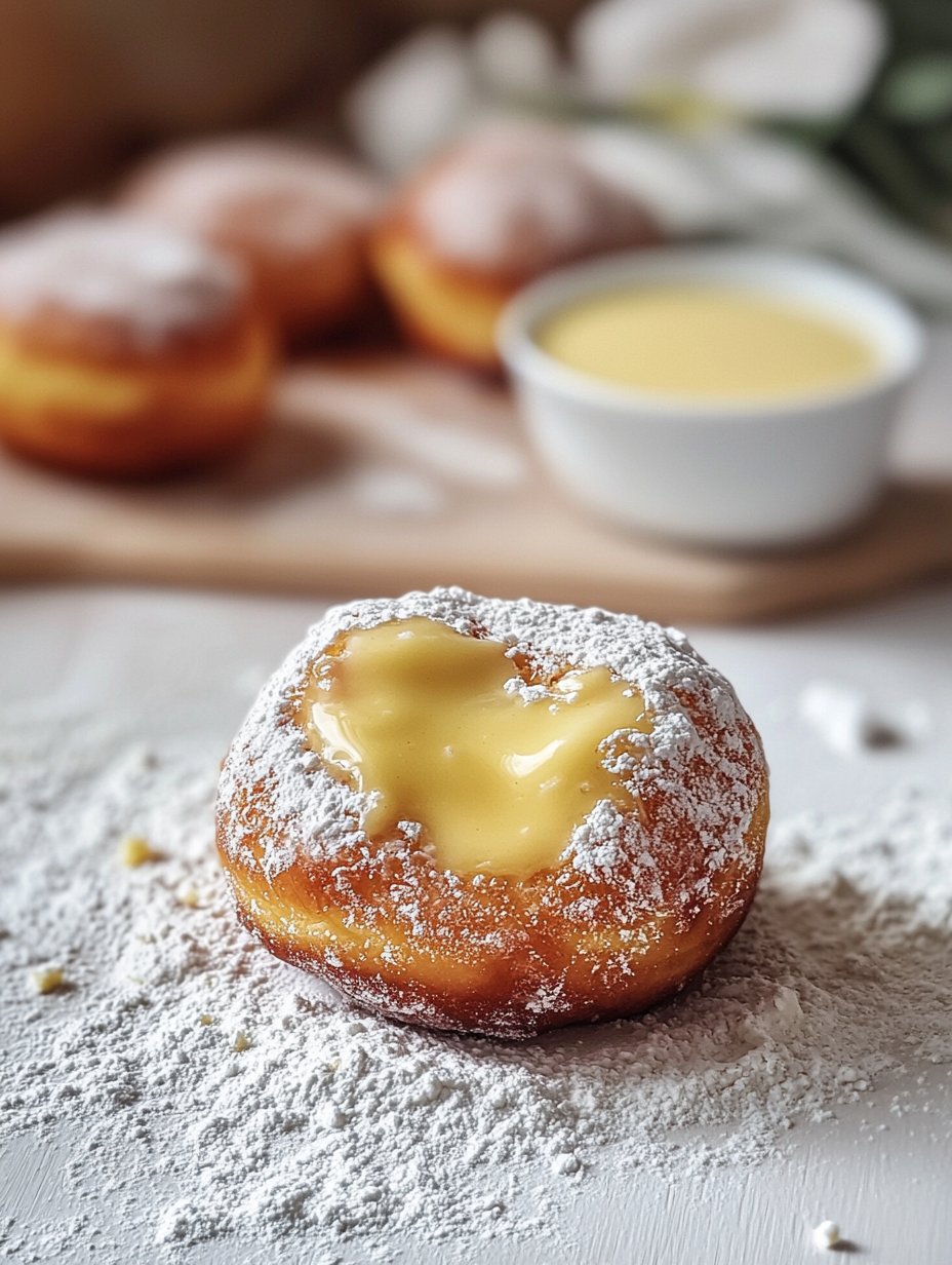 Custard Donuts