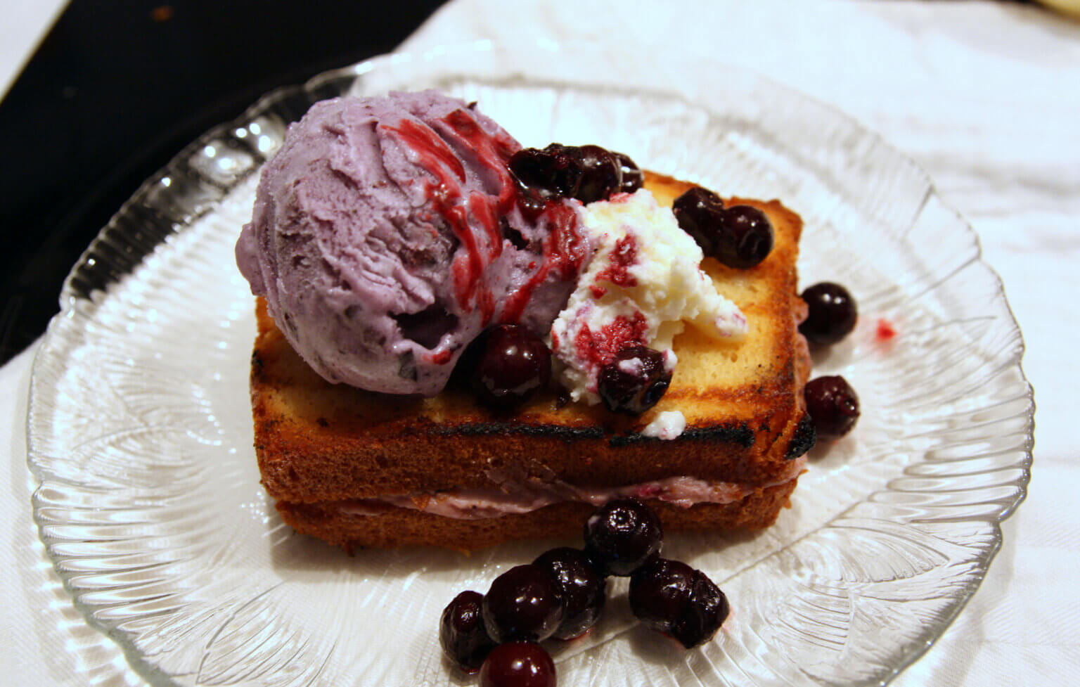 Grilled Pound Cake Dessert
