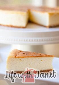 THE CHEESECAKE PROJECT – A LIGHT, CREAMY CHEESECAKE RECIPE