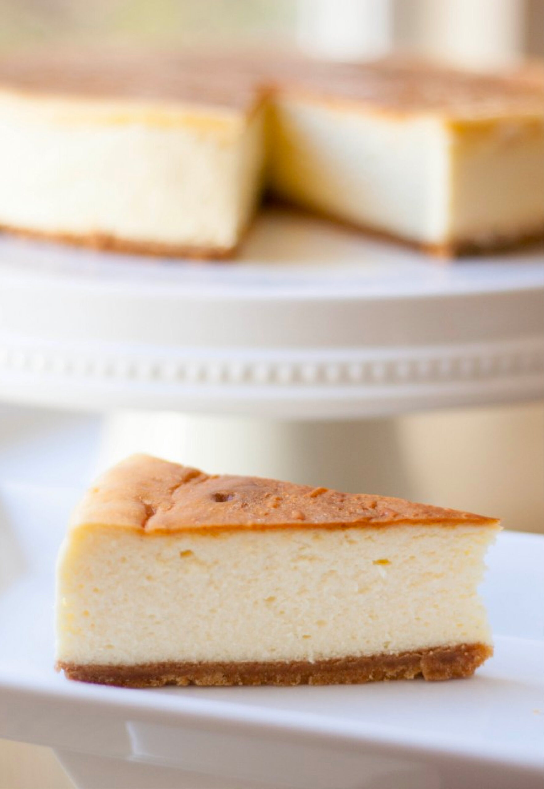 THE CHEESECAKE PROJECT – A LIGHT, CREAMY CHEESECAKE RECIPE