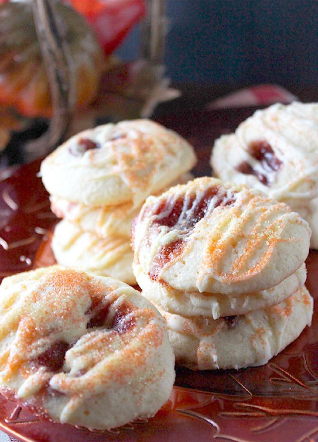 White Chocolate Raspberry Cookies
