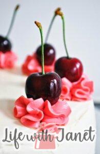 Cherry layer cake
