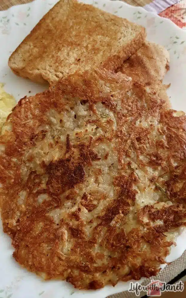 Crispy Cheesy Hash Browns