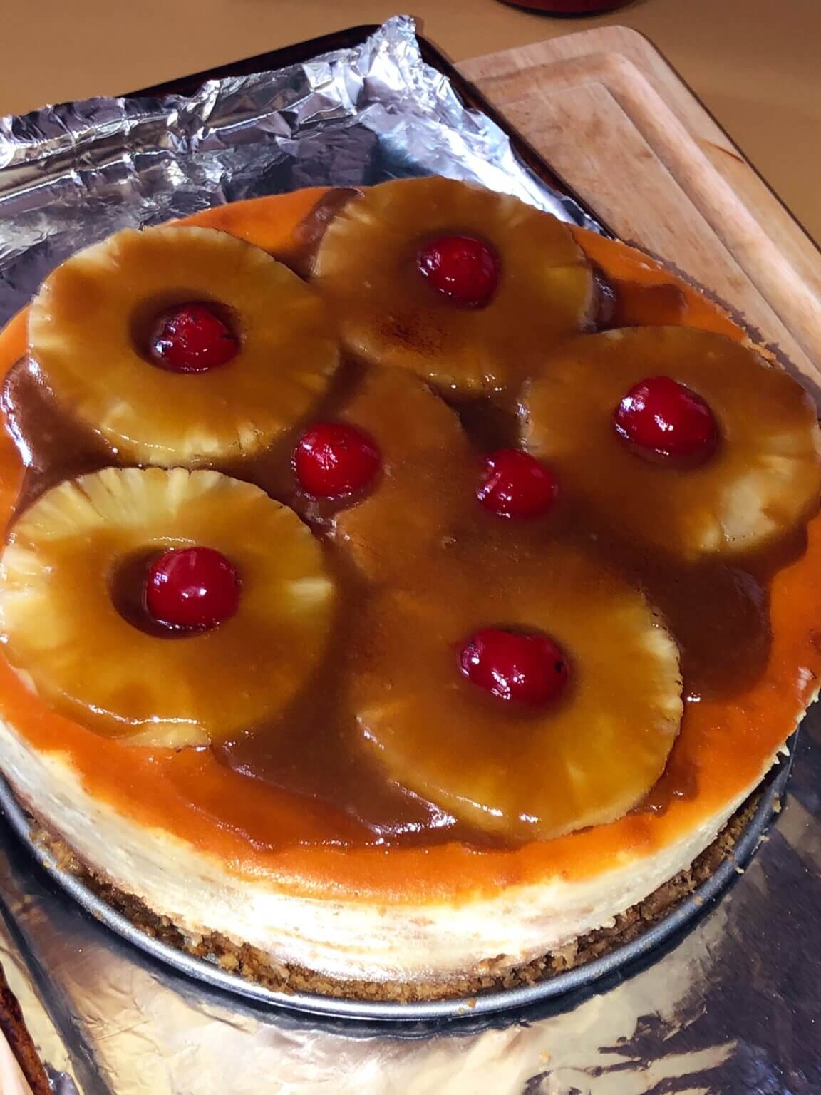 Upside Down Cheesecake Recipe
