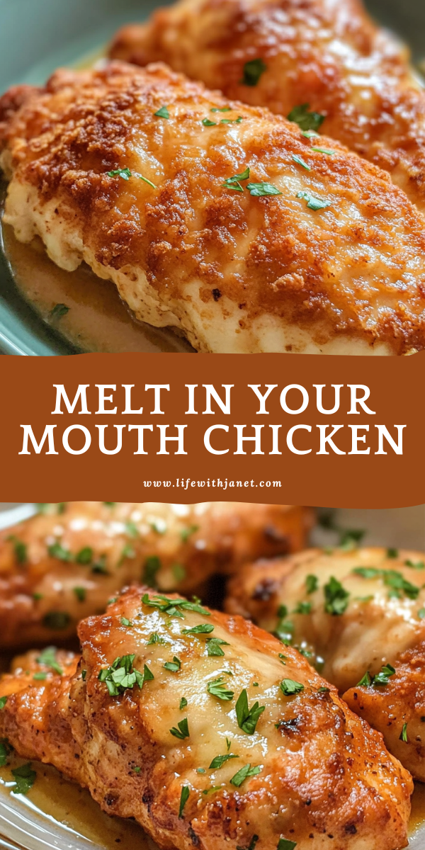 Melt in Your Mouth Chicken