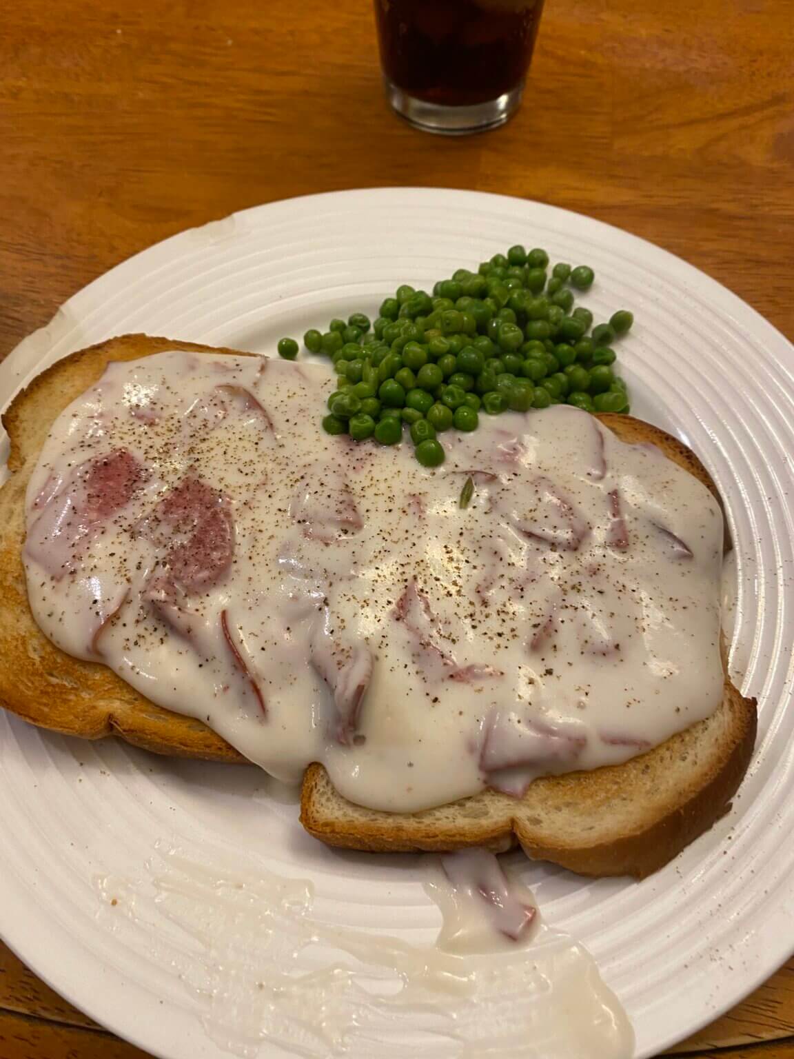 Creamed Chipped Beef on Toast
