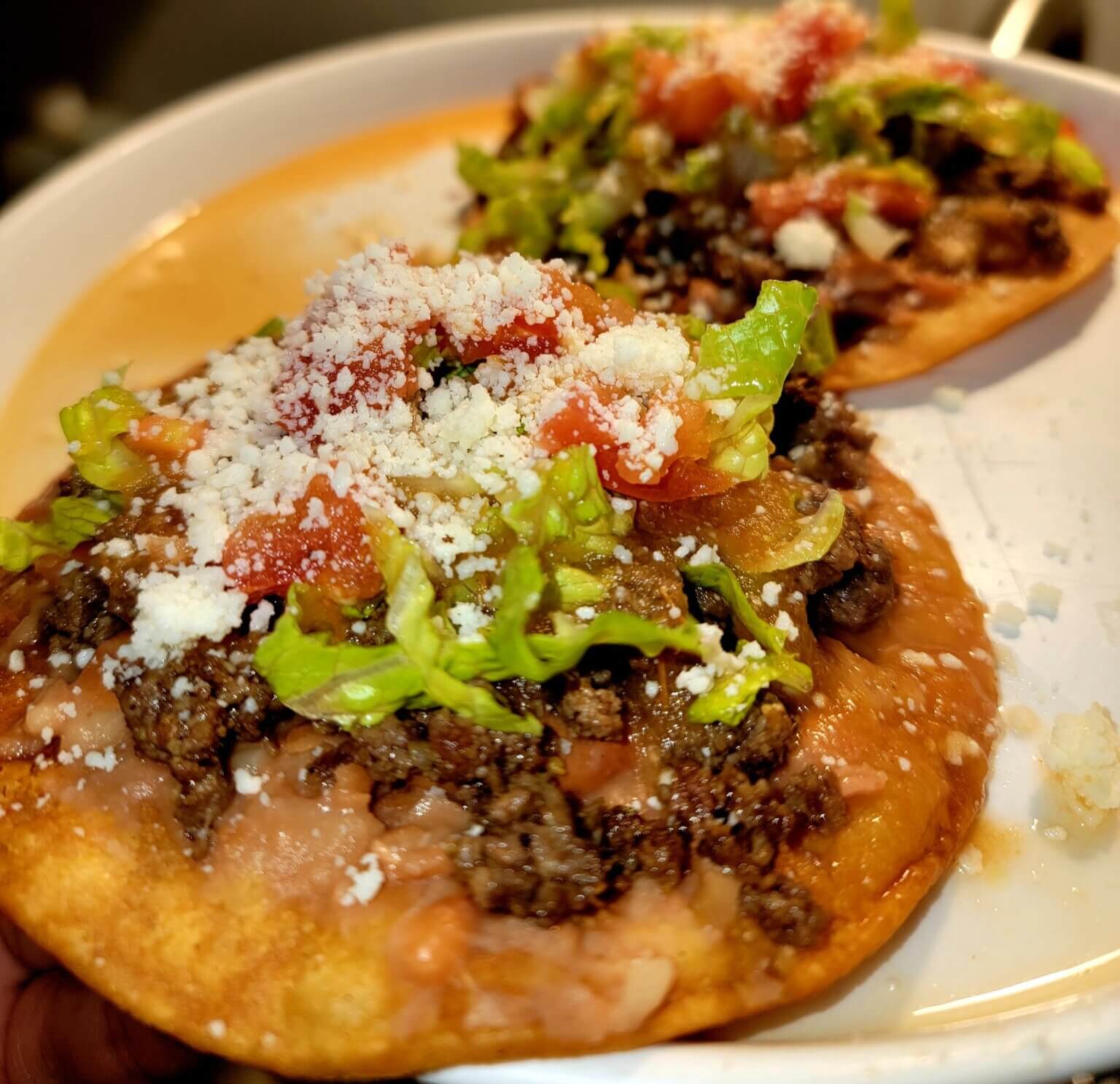 Ground Beef Tostadas