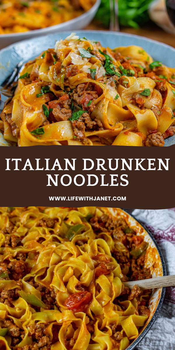 Italian Drunken Noodles