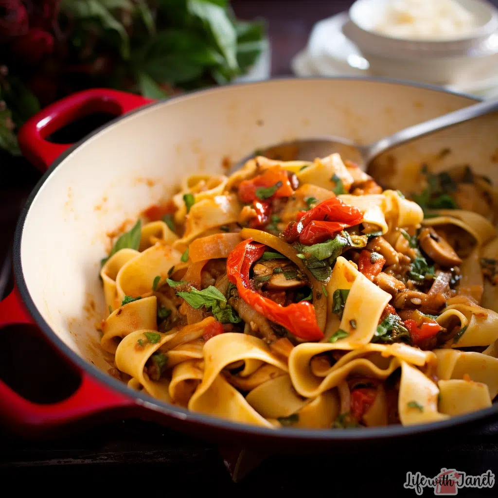 Italian Drunken Noodles