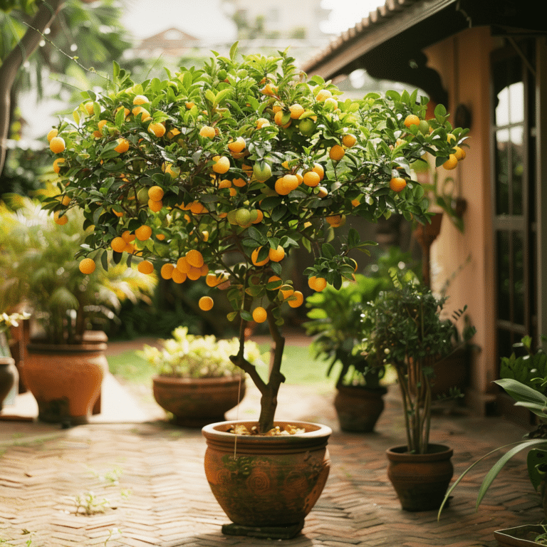 Dwarf Trees With High Yield Great For Small Areas!