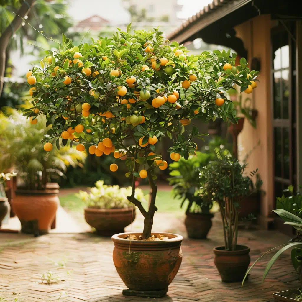 Dwarf Trees With High Yield Great For Small Areas!