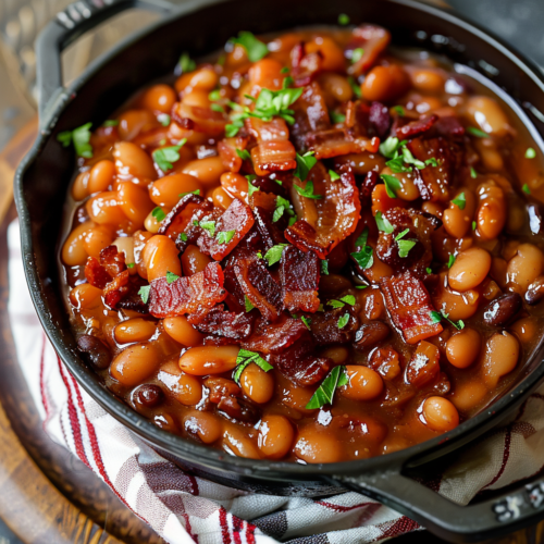 Brown Sugar and Bacon Baked Beans
