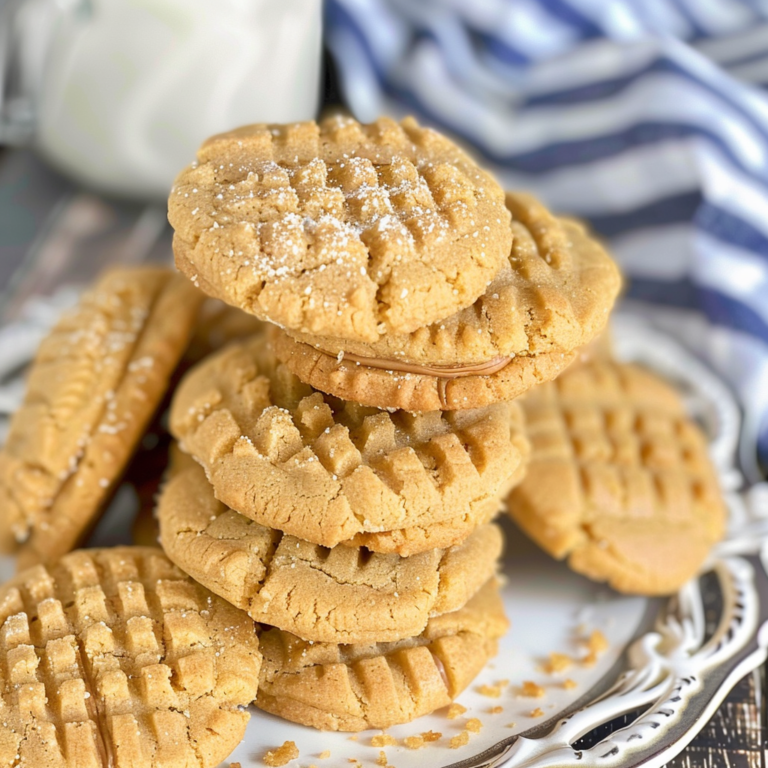 Homemade Nutter Butter Cookies