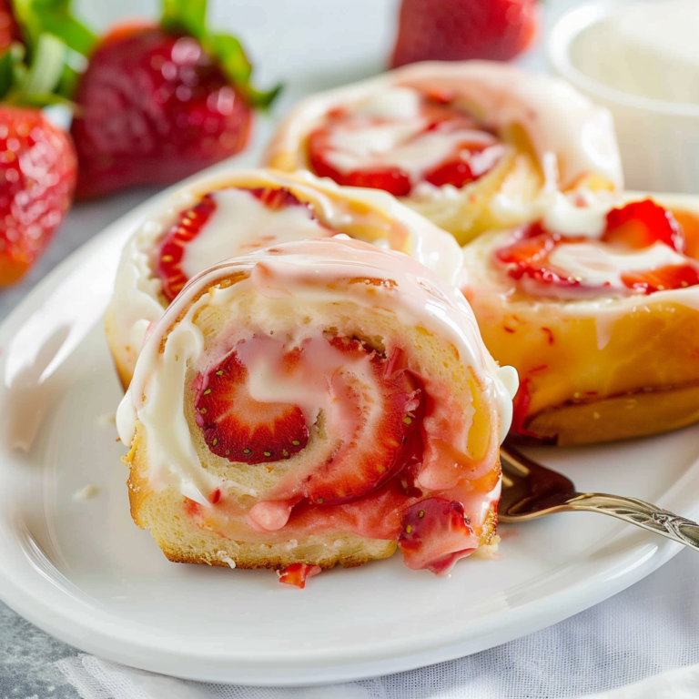 Strawberry Cream Cheese Rolls