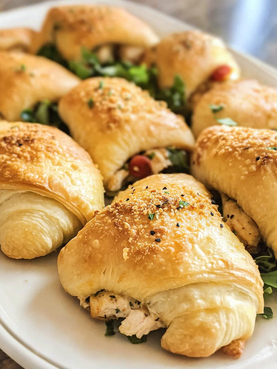 Chicken Crescent Roll Ups