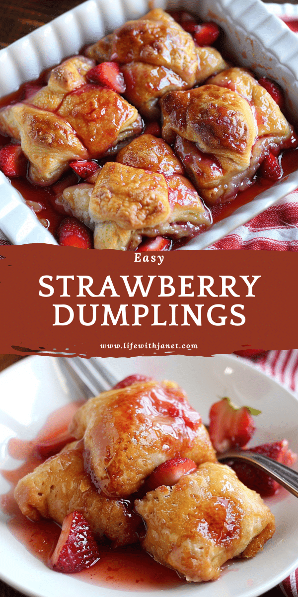 Strawberry Dumplings