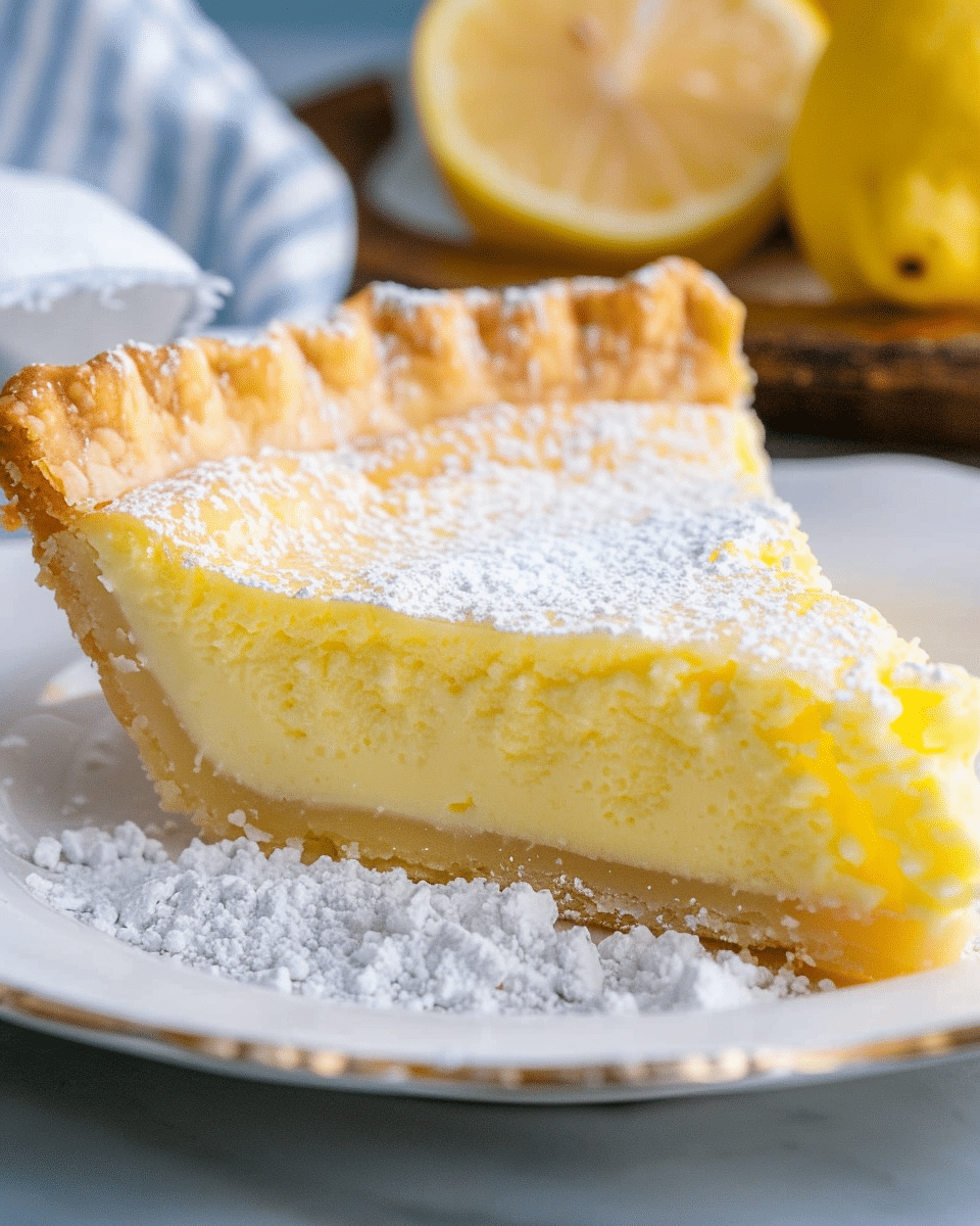 Blender Lemon Pie