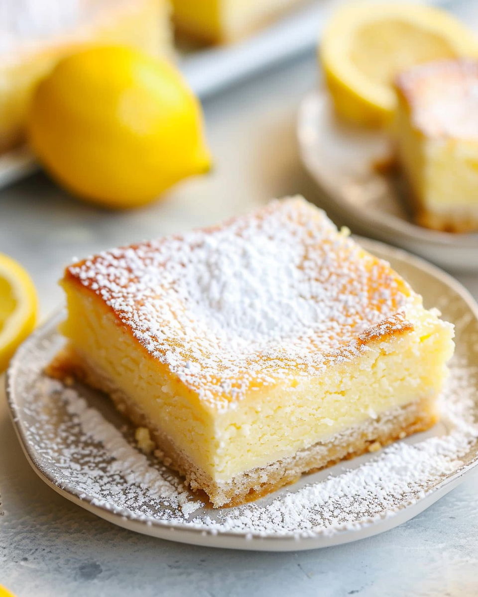 Lemon Custard Cake
