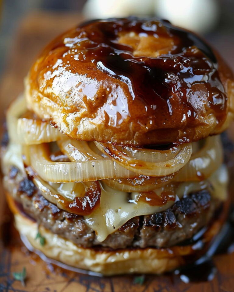 French Onion Burgers
