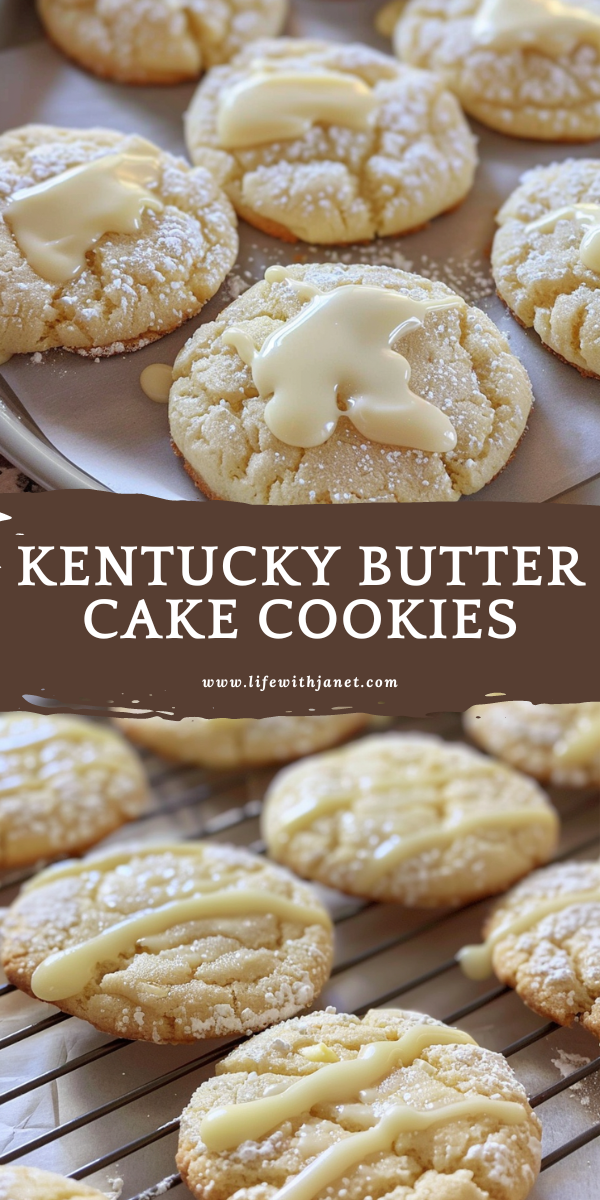 Kentucky Butter Cake Cookies