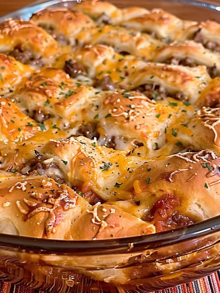 Italian Crescent Casserole