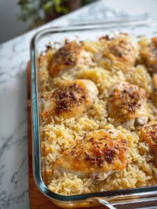 Forgotten Chicken and Rice