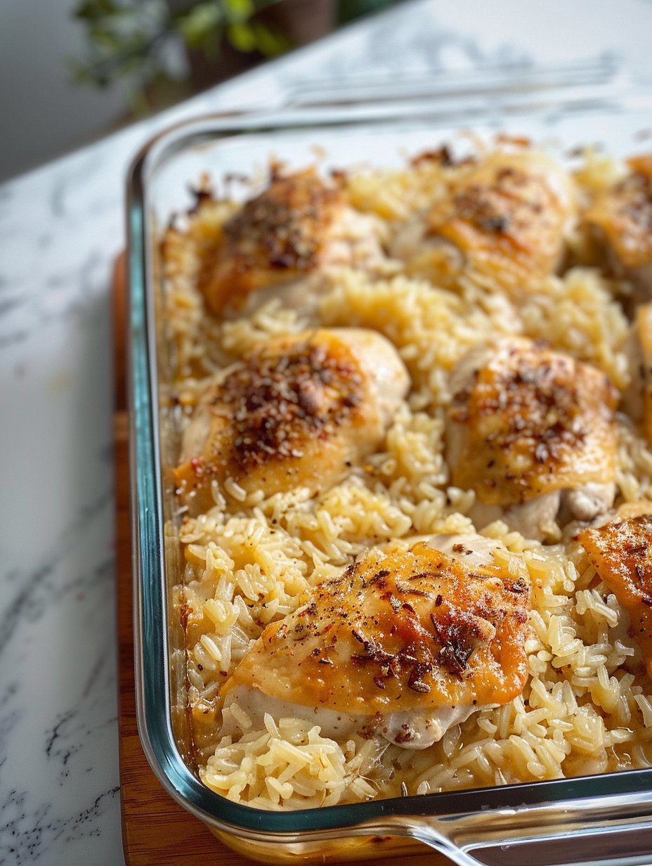 Forgotten Chicken and Rice