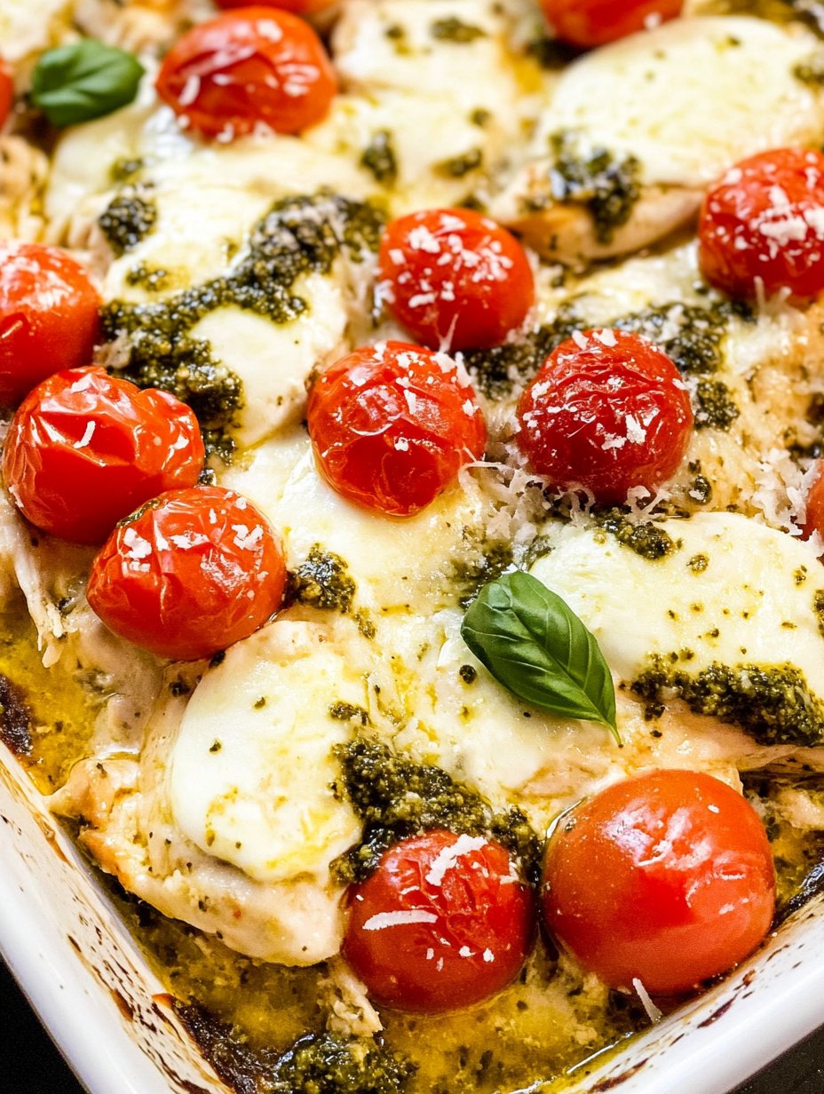 Caprese Chicken Casserole
