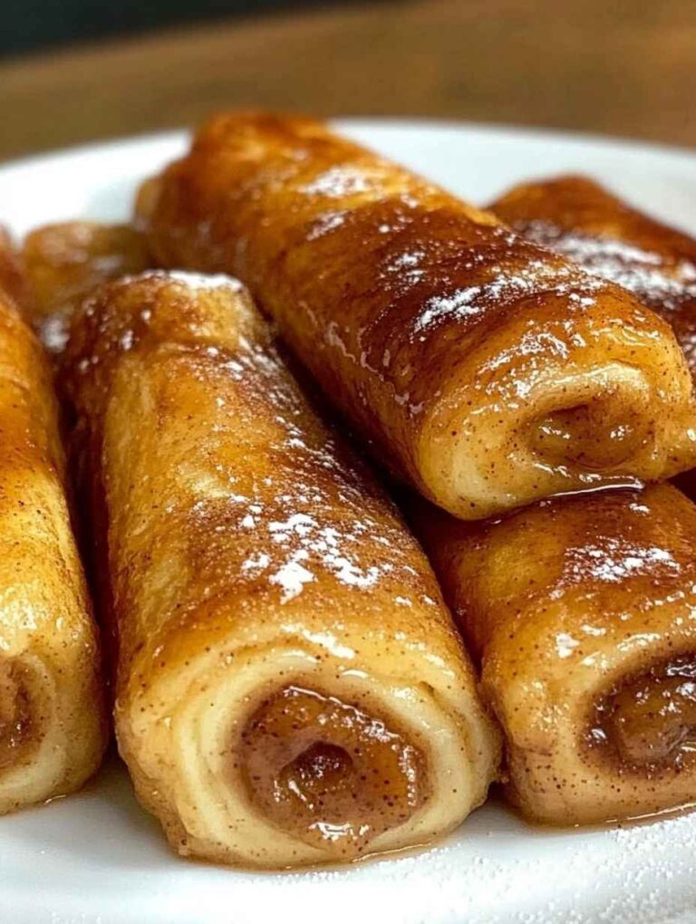 Cinnamon Roll French Toast Roll-Ups