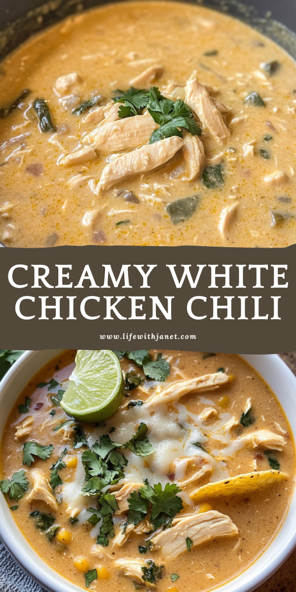 Creamy White Chicken Chili