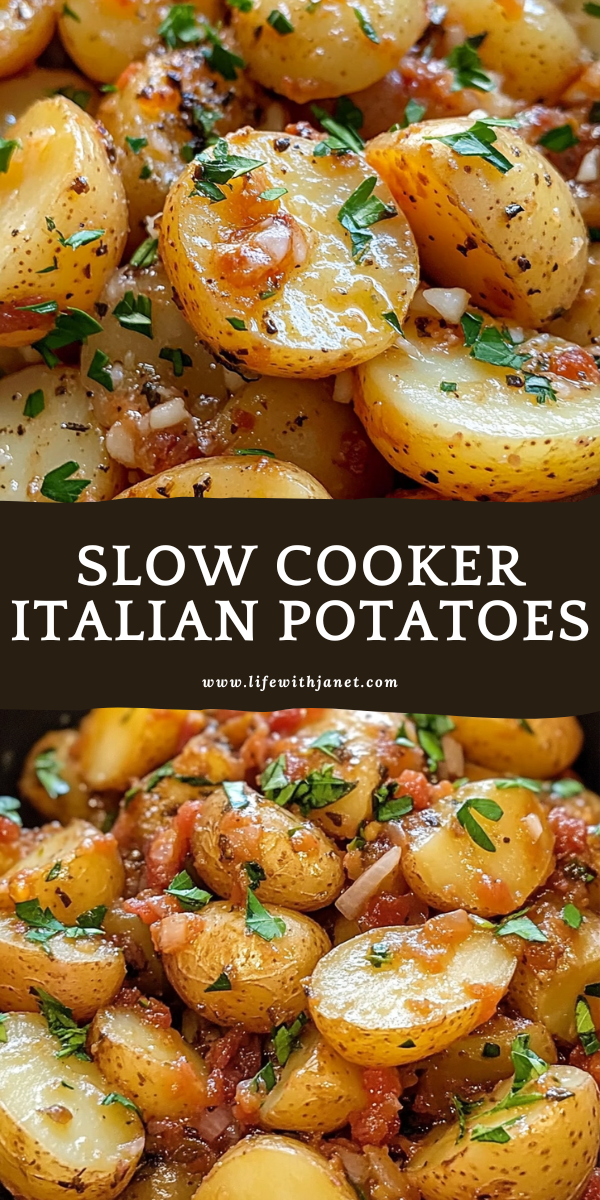 Slow Cooker Italian Potatoes