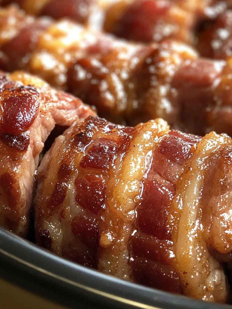Slow Cooker Bacon Brown Sugar Pork