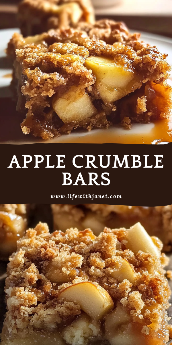 Apple Crumble Bars