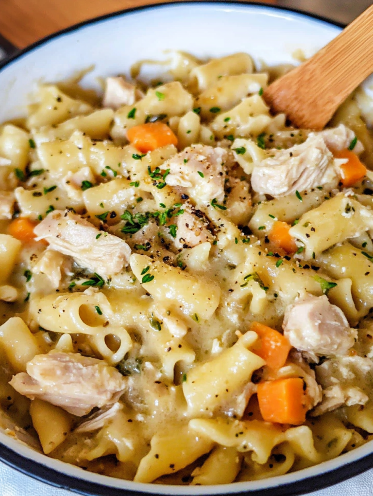 Creamy Chicken Pot Pie Pasta