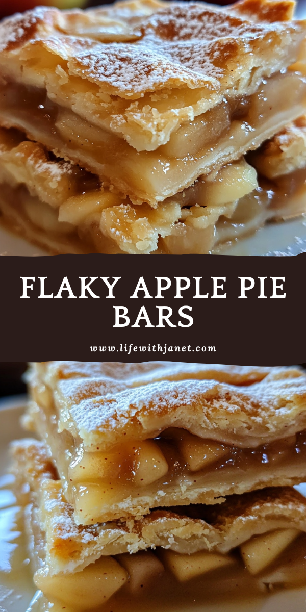 Flaky Apple Pie Bars