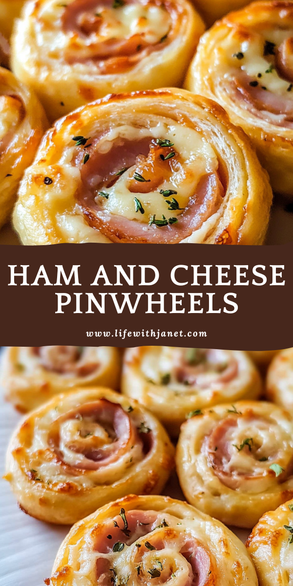 Easy Ham and Cheese Pinwheels – USA