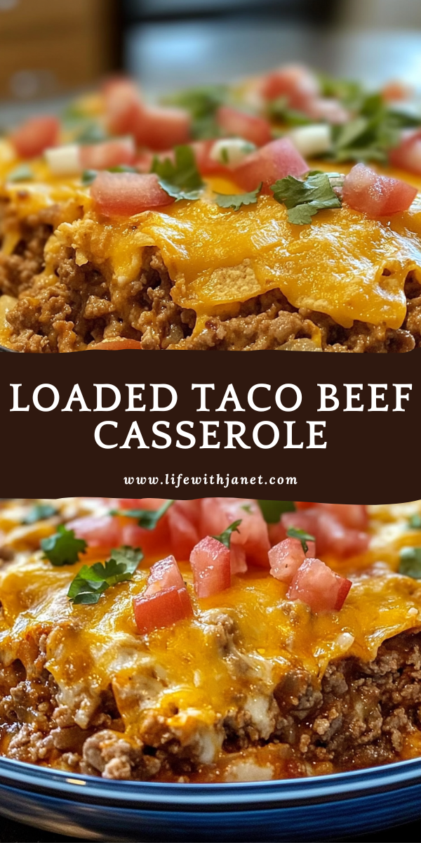Loaded Taco Beef Casserole