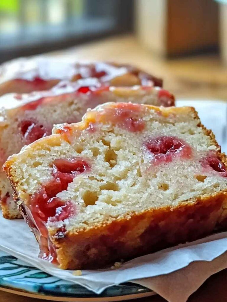 Strawberry Lemonade Loaf