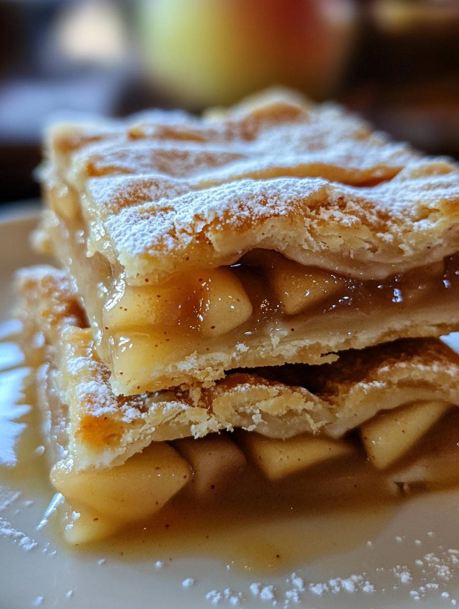Flaky Apple Pie Bars