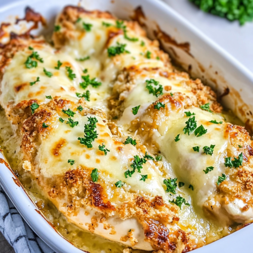 Baked Caesar Chicken