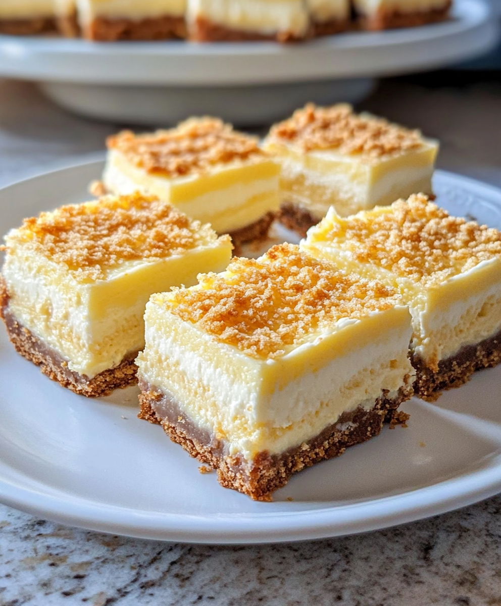 Lemon Cheesecake Squares