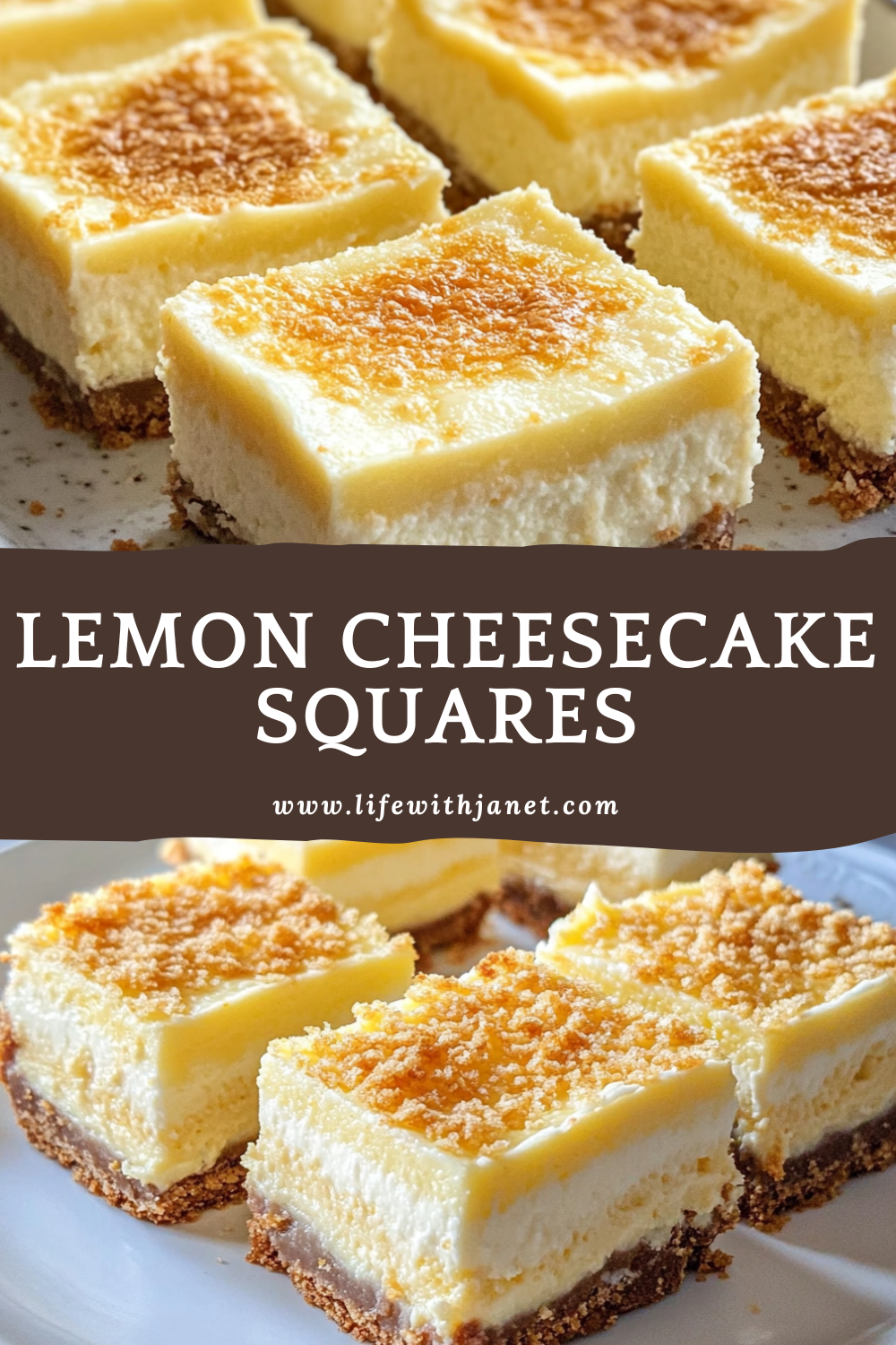 Lemon Cheesecake Squares
