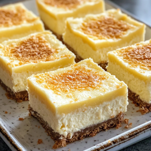 Lemon Cheesecake Squares