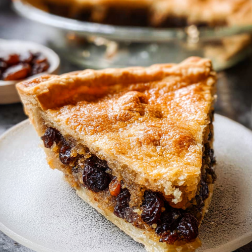 Old Fashioned Raisin Pie
