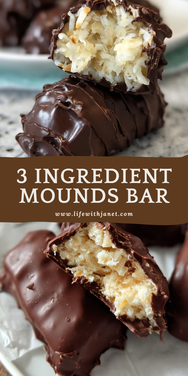 3 Ingredient Mounds Bar