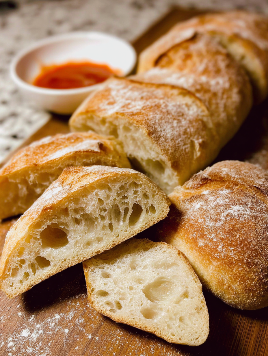 Homemade Ciabatta Bread