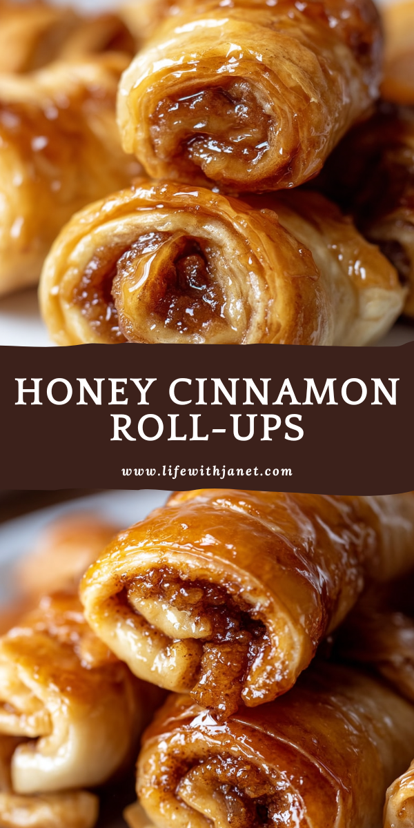 Honey Cinnamon Roll-Ups