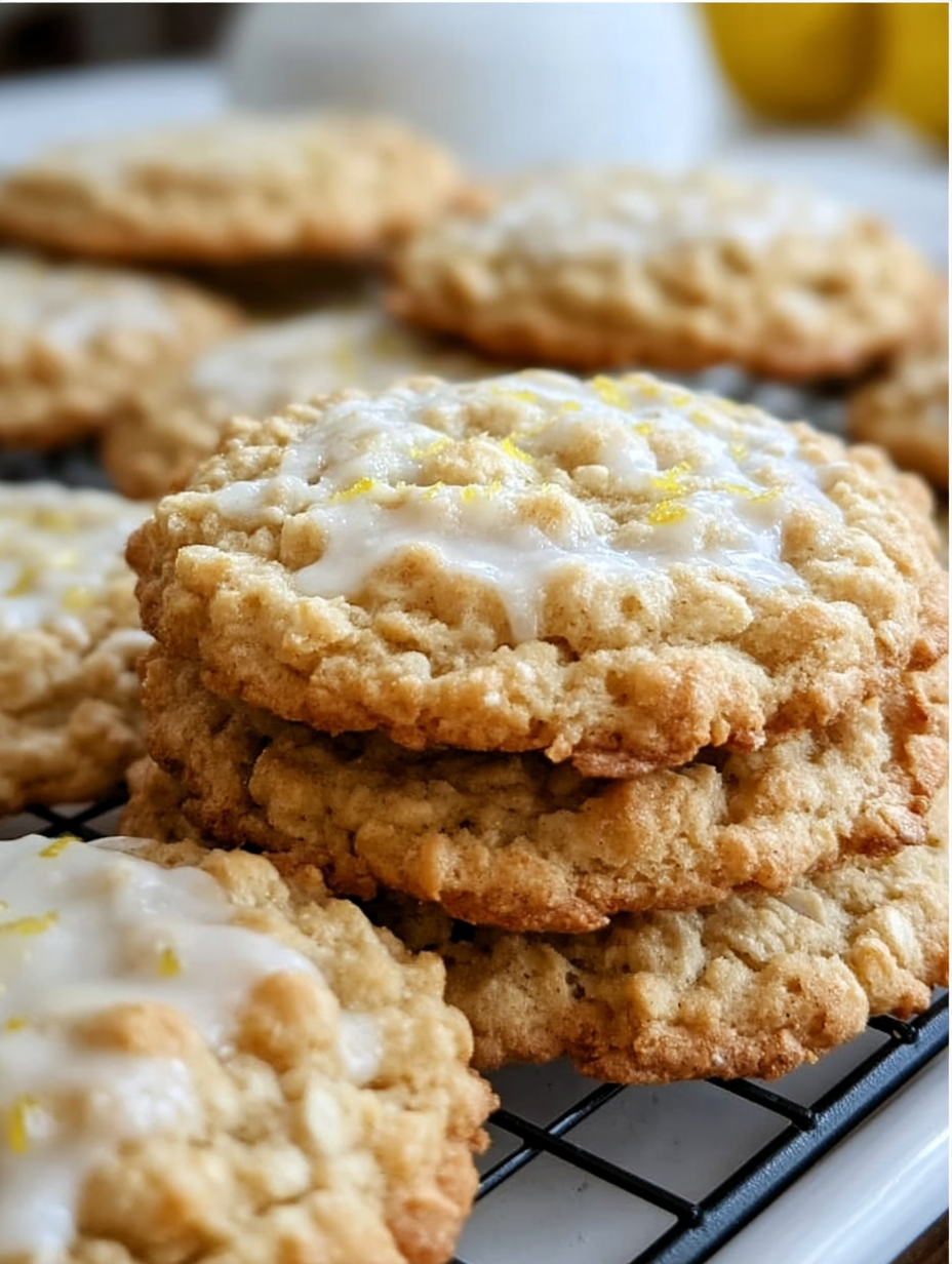 Lemon Oatmeal Cookies
