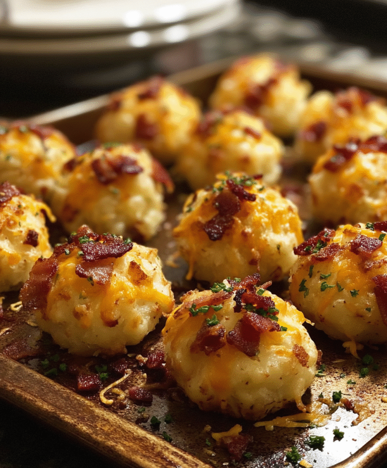Baked Potato Balls